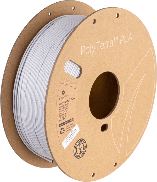 Filament PolyMaker PolyTerra PLA Marble colors 1,75 mm 1 kg | ICONIC